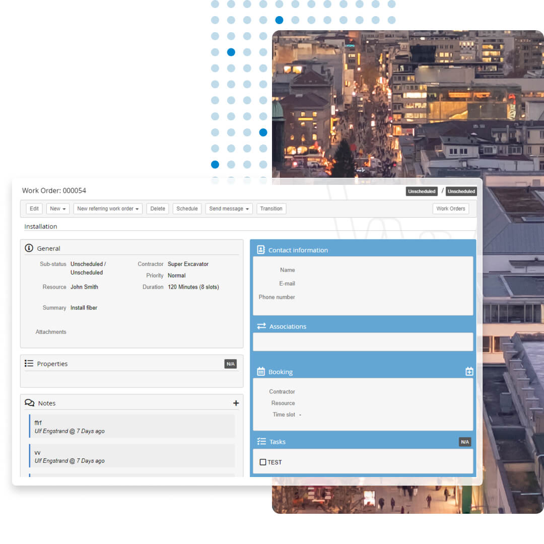 Netadmin add-ons modules - Work Order Management